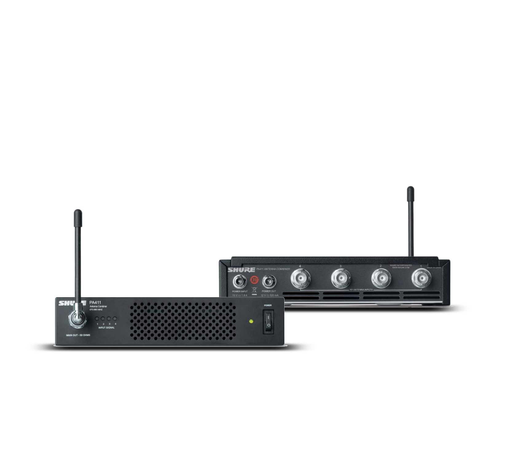 Shure Antenna Combiners - In Ear Monitoring for test listening - Earline